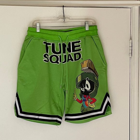 Shorts | Space Jam Tune Squad Marvin The Martian Basketball Shorts ...